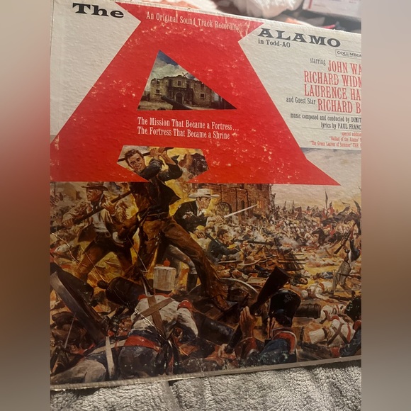 Media | The Alamo Original Soundtrack Lp Record | Poshmark